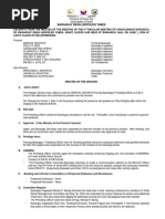 BADAC Meeting Minutes 2024-2025 | PDF