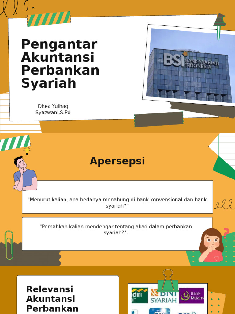 Presentation - Pengantar Akuntansi Perbankan Syariah | PDF