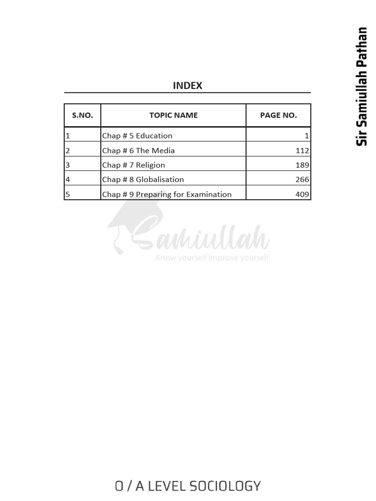 A2 Sociology Notes A4-Compressed | PDF | Society | Economic Inequality