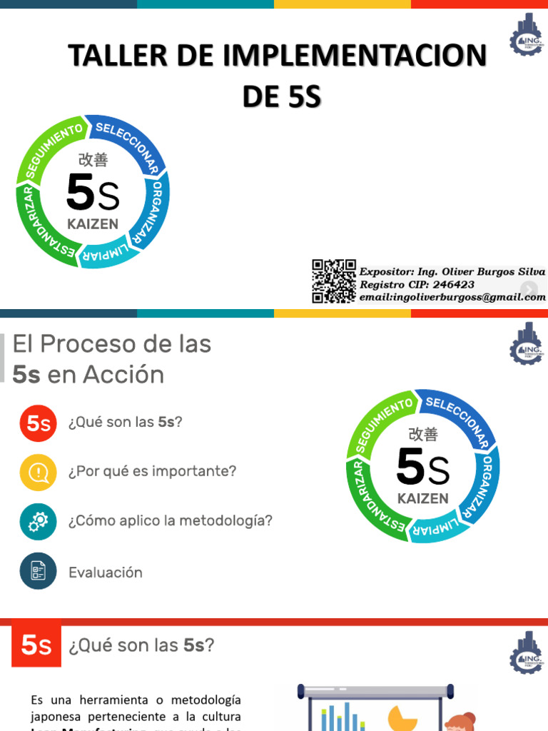 Taller de Implementacion de 5s-2024 | PDF