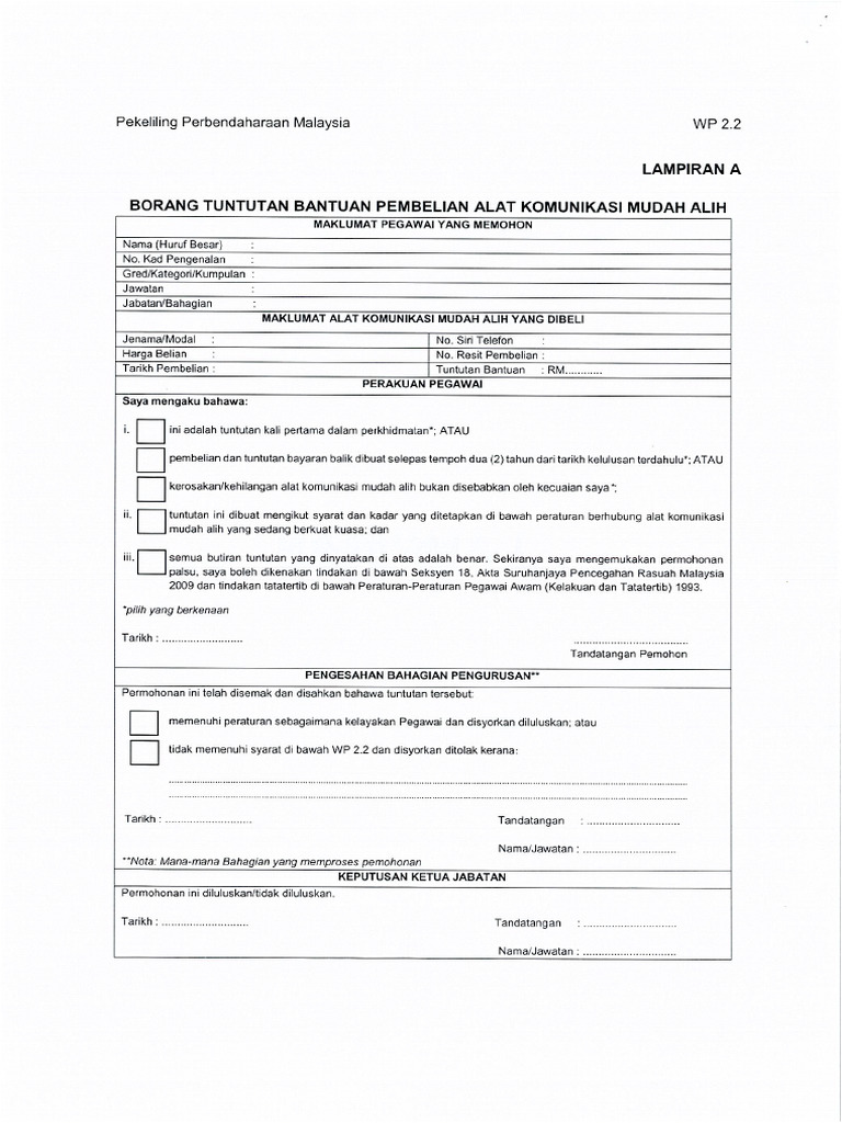 Lampiran A Borang B-15042025153942 | PDF