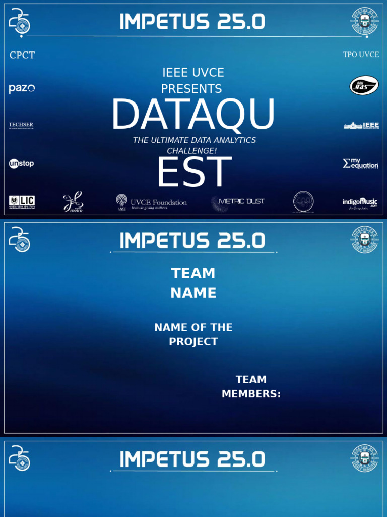 DataQuest: Ultimate Analytics Challenge | PDF