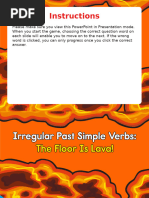 T E 298 Simple Verbs Past Present And Future Poster Ver 2 Pdf