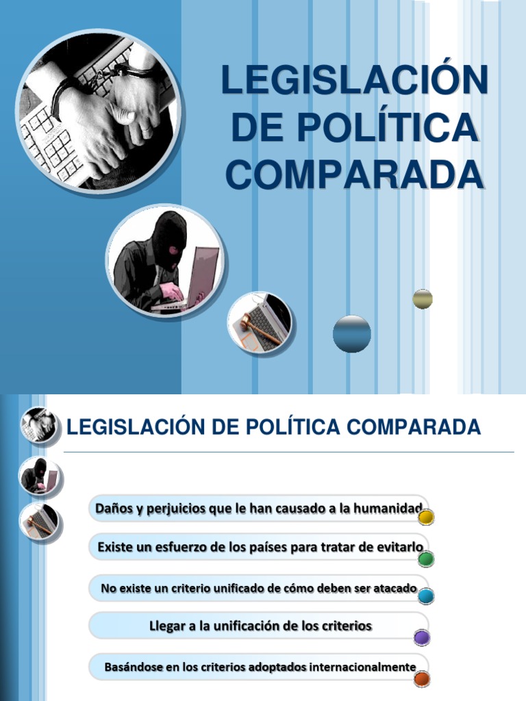 Politica Legislacion Comparada | PDF | Cibercrimen | Derecho penal