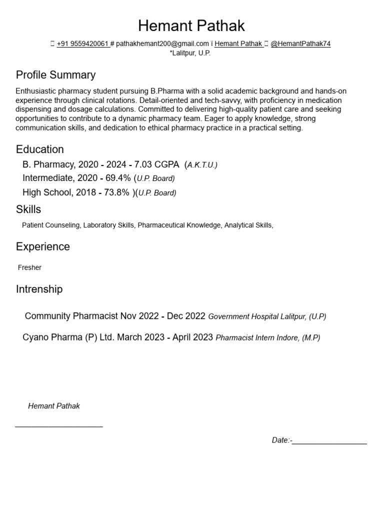 Hemant Pathak | PDF
