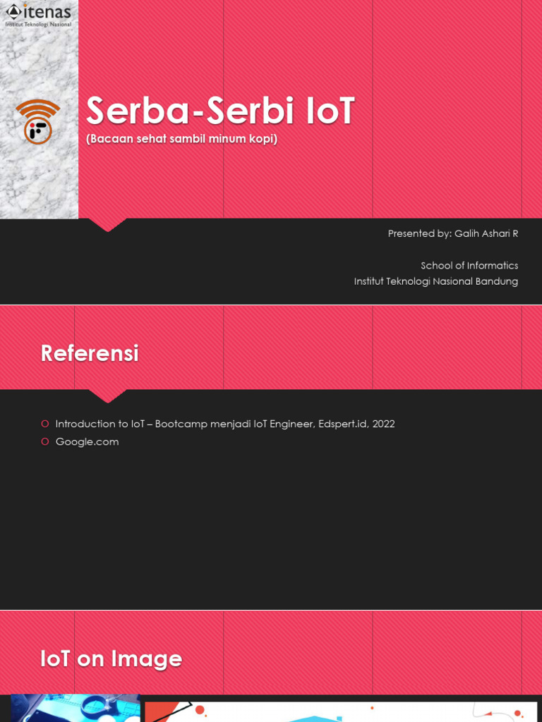Prinsip Dasar IoT (Serba-Serbi) | PDF
