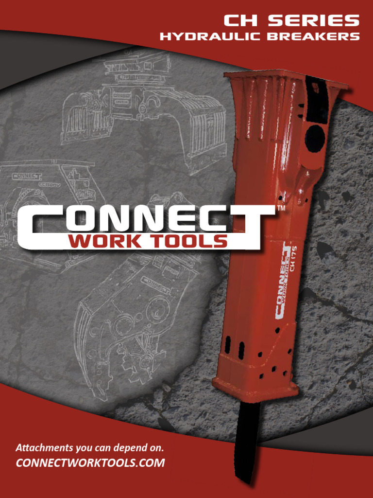CH Series Hydraulic Breakers Overview | PDF | Piston | Valve