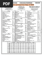 Sindhi Calender 2025 | PDF | Indian Religions | Religious Festivals