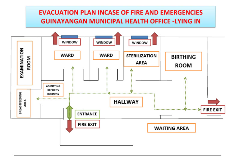 Evac Plan - Lying-In | PDF