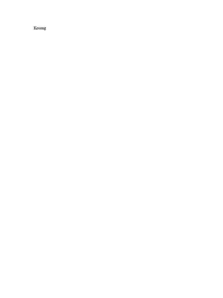 Kosong Pdf