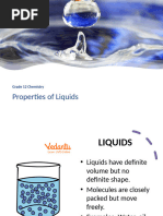 Key Liquid Properties and IMF Effects | PDF | Liquids | Evaporation