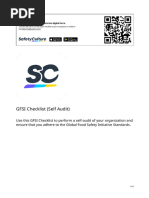 FSSAI Audit Checklist | PDF | Audit | Food Safety