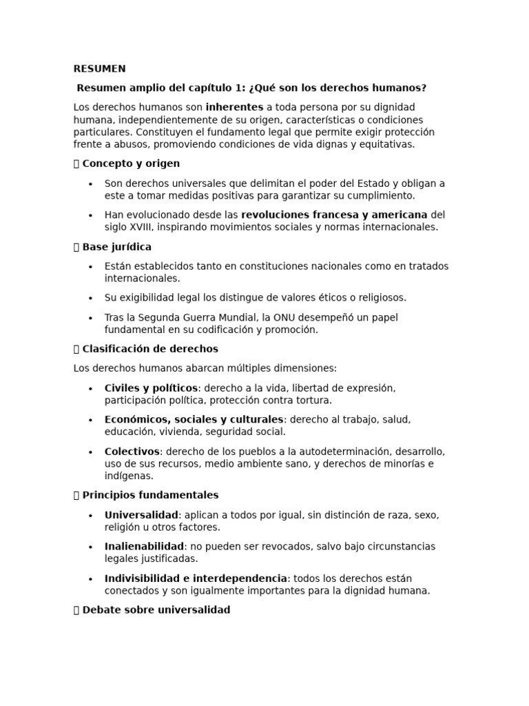 Qué Son Los Derechos Humanos | PDF | Derechos humanos | Derechos