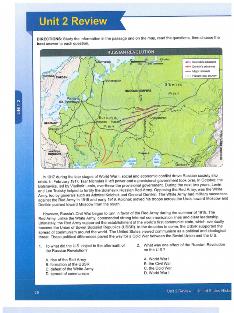 2 Social Studies Unit Two Review | PDF