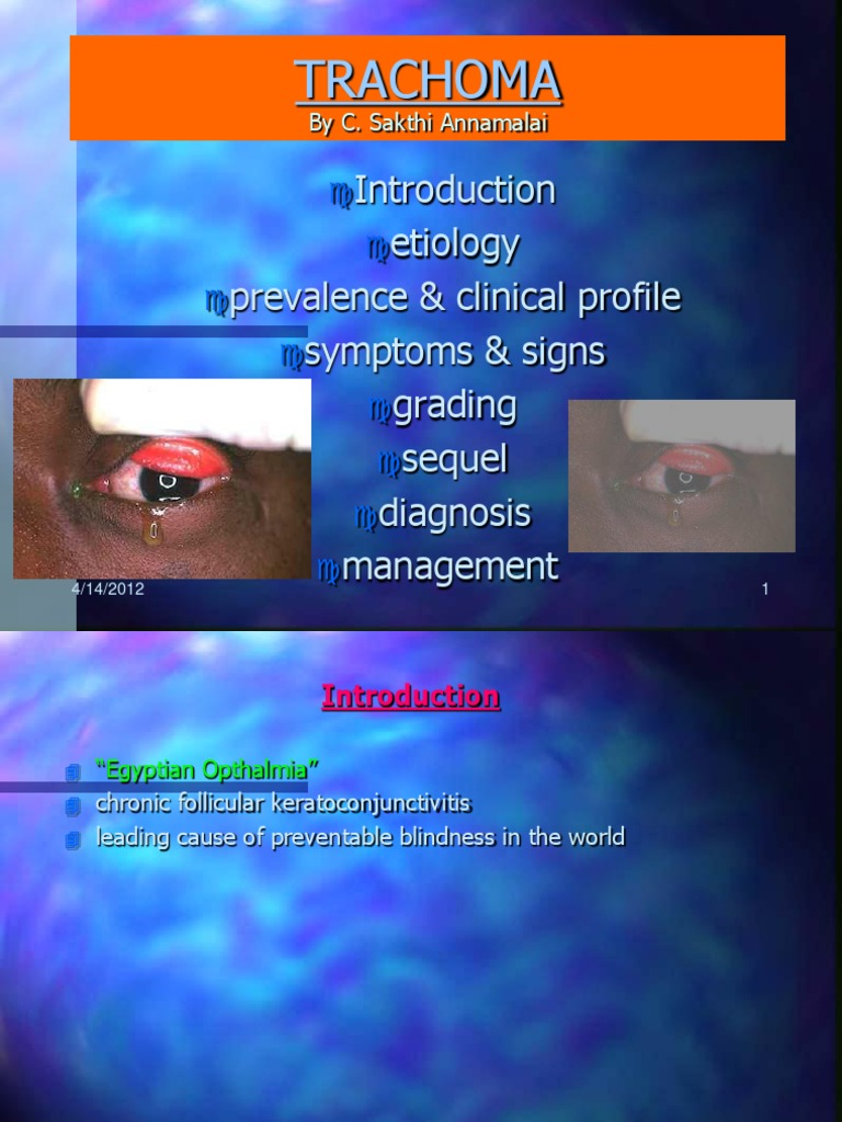 Trachoma | PDF | Epidemiology | Immunology