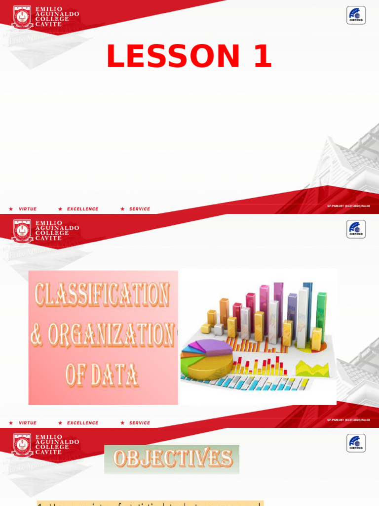 Midterm MMW Lesson 1 Data Management | PDF | Level Of Measurement | Data