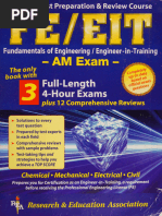 FE Other Disciplines Practice Problems - PrepFE | PDF