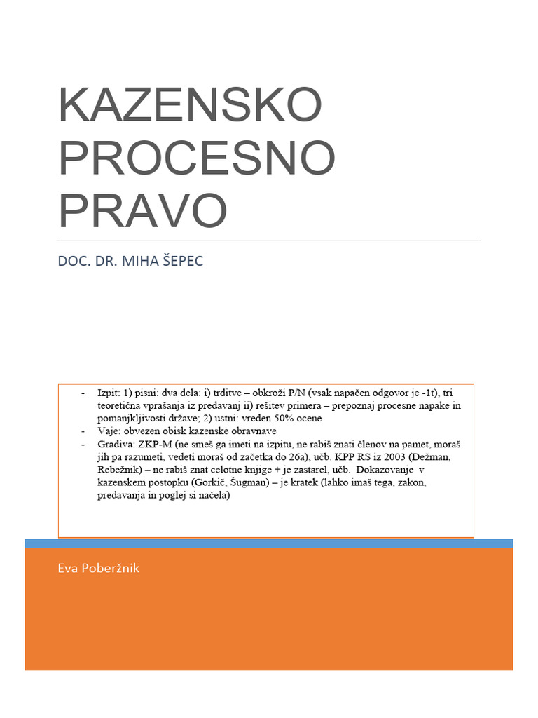 KPP-skripta Šepec | PDF