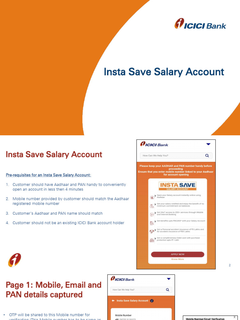 Insta Save Salary Account Overview | PDF | Applications Of Cryptography ...