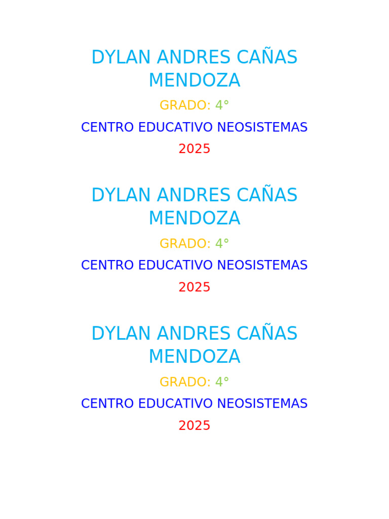 Dylan Andres Cañas Mendoza | PDF