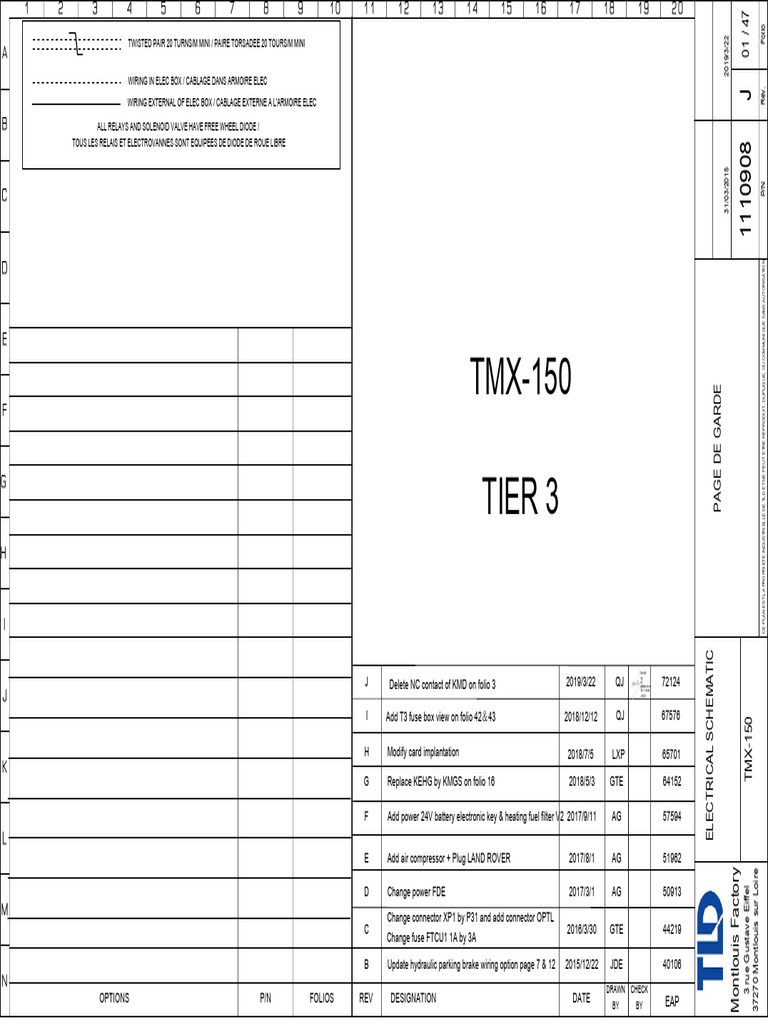 TMX-150 Electrical Schematic Updates | PDF