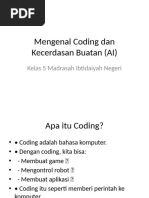 LKPD - Coding For Kids | PDF