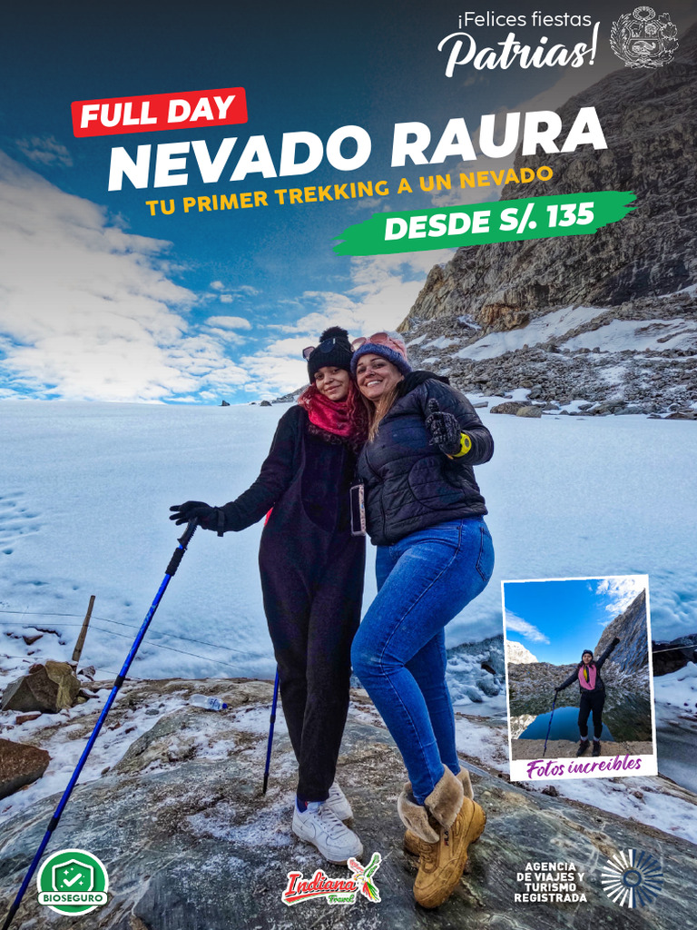 Trekking al Nevado Raura: Aventura Full Day | PDF | Pasajero
