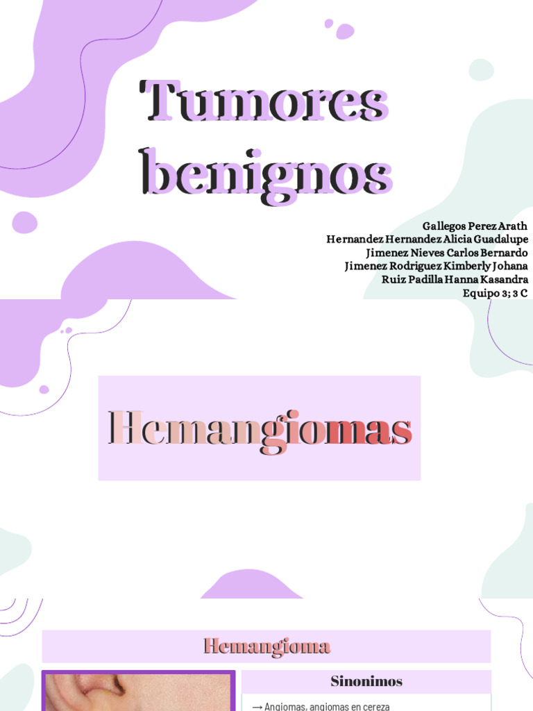 Tumores Benignos | PDF | Especialidades Medicas | Enfermedades y trastornos