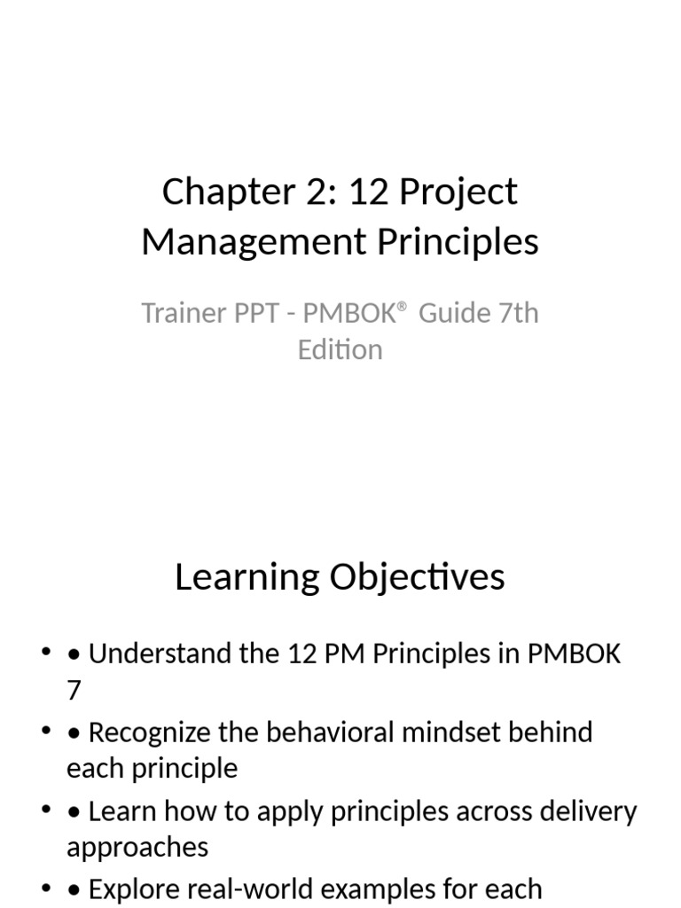 PMBOK7 Chapter2 Trainer | PDF | Agile Software Development | Social ...