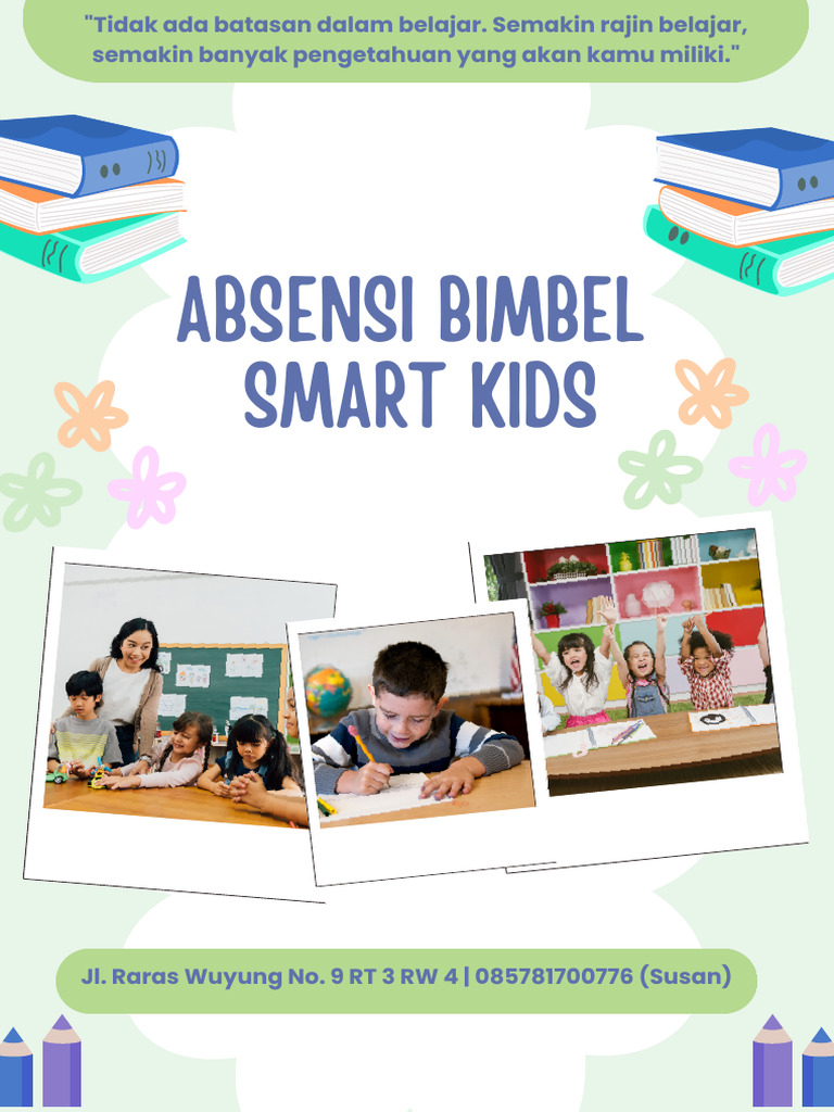 Print Absensi Bimbel | PDF