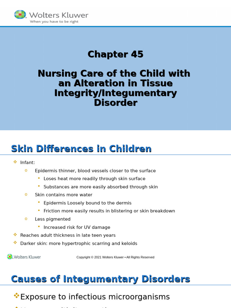 Integumentary Disorder | PDF | Dermatitis | Burn