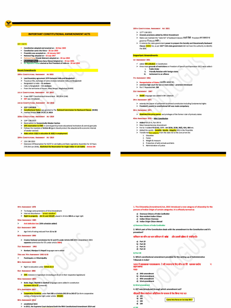 Constitutional Amendment | PDF | Political Charters | Statutory Law