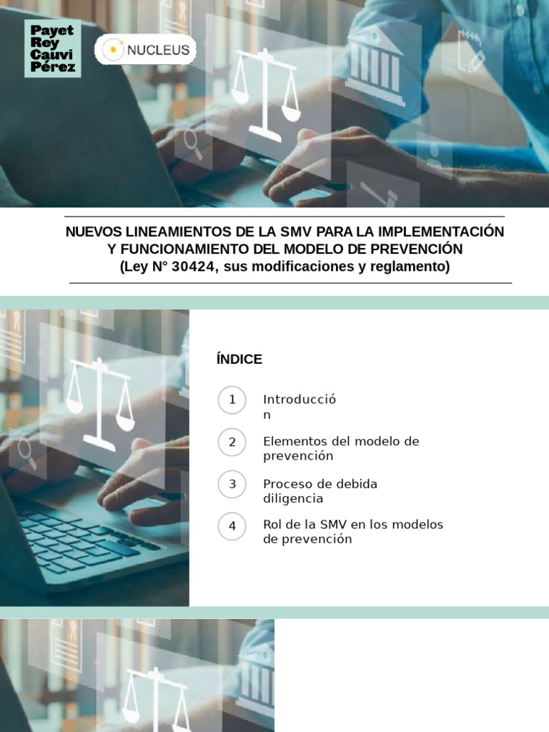 Webinar Penal Nuevos Lineamientos de La SMV para La Implementacion y ...