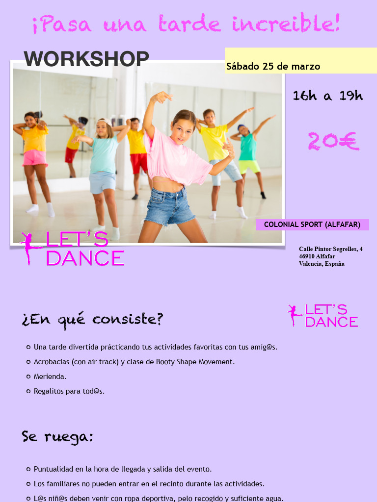 Workshop Let's Dance | PDF