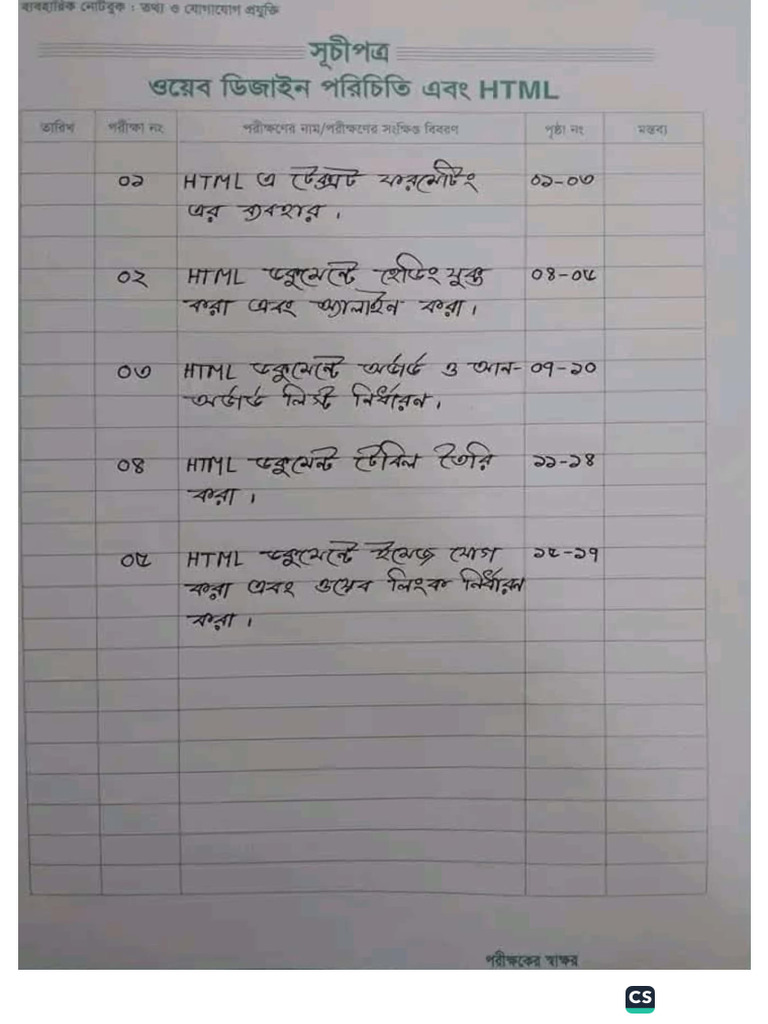 Final ICT Practical Inter Examinee 2025 | PDF