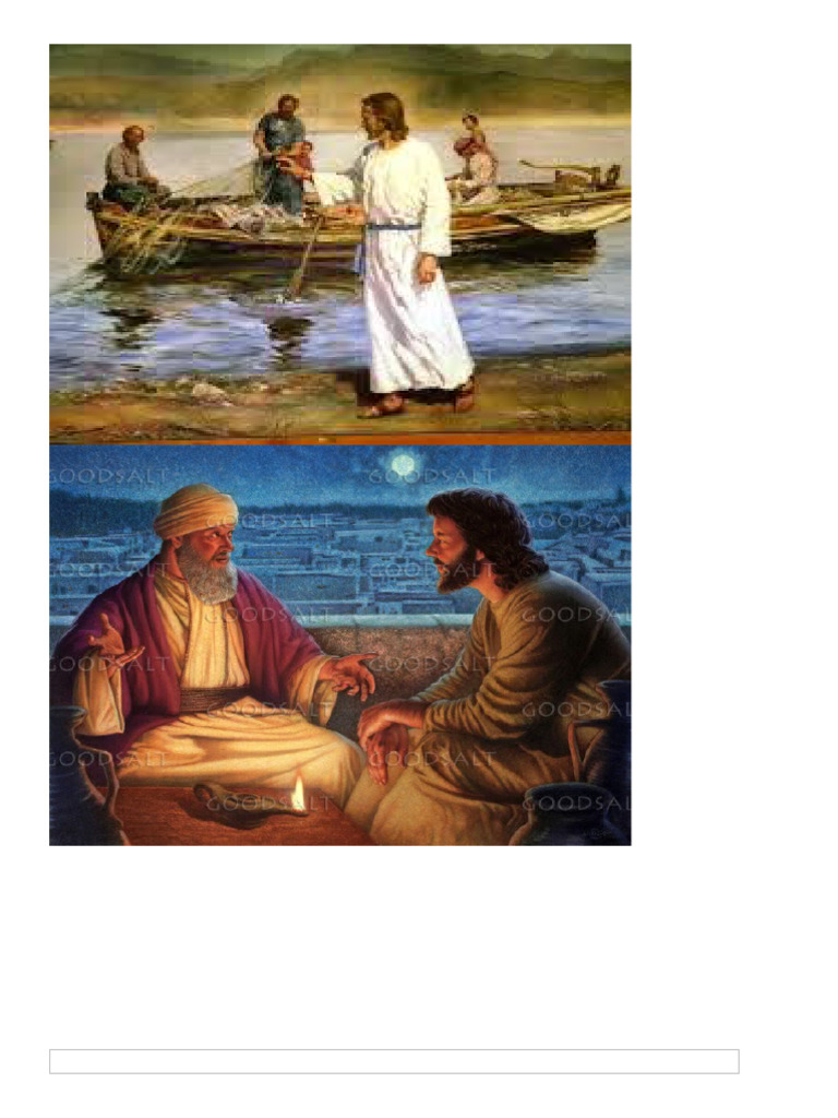 Jesus y Nicodemo | PDF