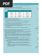 G11 - A - Thermal Physics & Ideal Gases - Revision 1 | PDF | Gases | Temperature