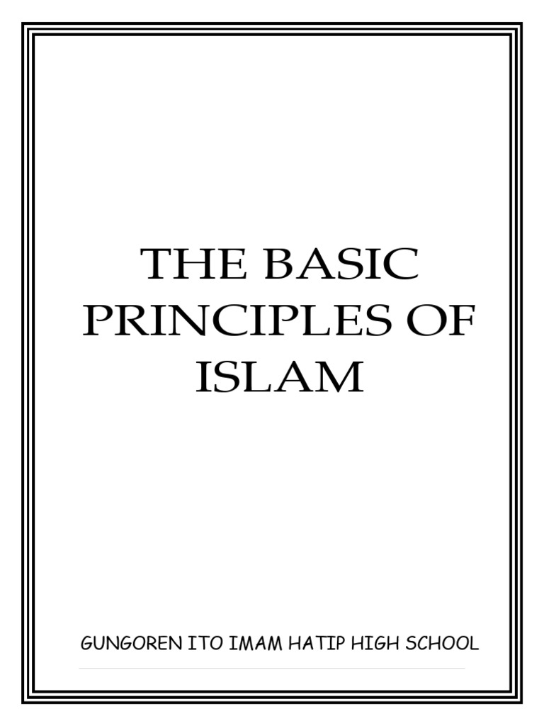 Basic Principals of Islam - Final Book-Dönüştürüldü | PDF | Prophets ...