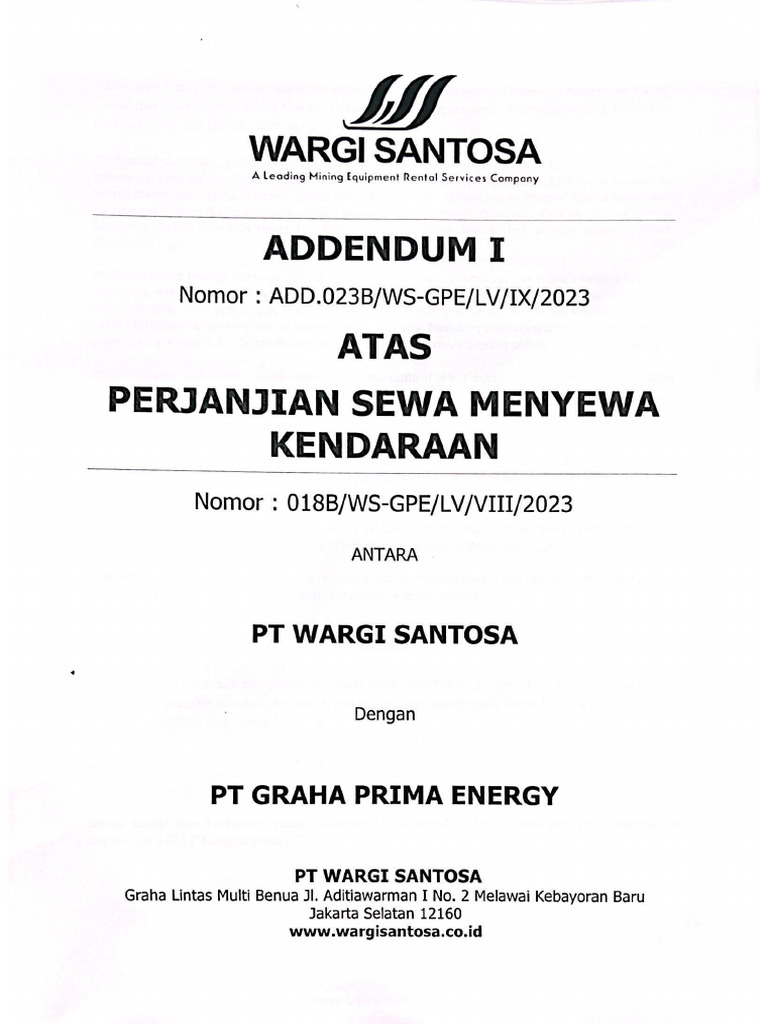 Wargi Santosa | PDF