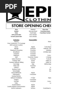 KRA and Responsibilities of Store Manager | PDF