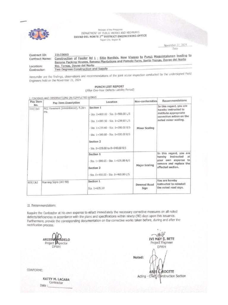 Department of Public Works and Highways | PDF