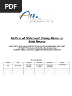 Method Statement For: Tiling Work | PDF | Tile | Adhesive