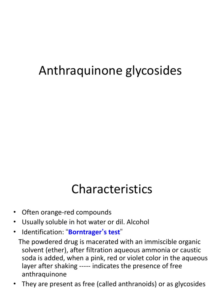 anthraquinone-glycosides | Antidepressant | Serotonin