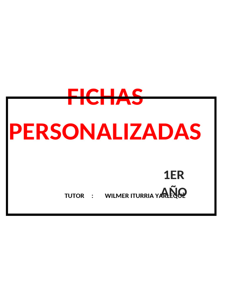 Portada Folder | PDF