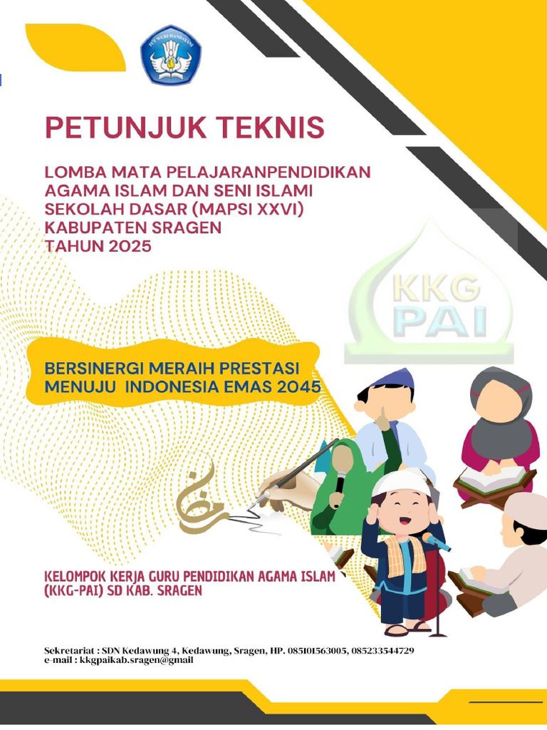 Juknis Lomba MAPSI SD XXVI 2025 | PDF