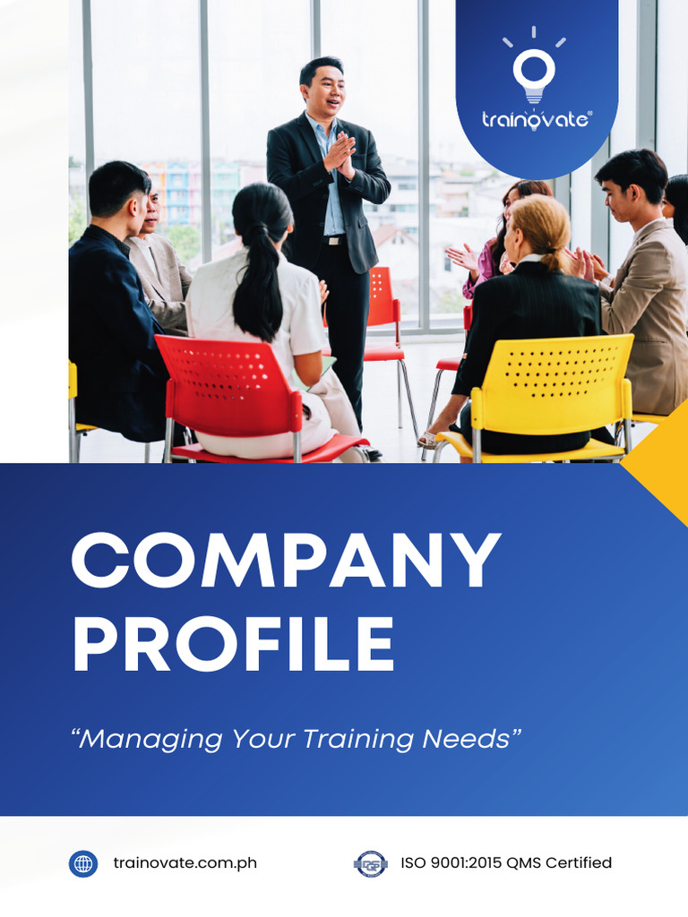 Trainovate® COMPANY PROFILE | PDF | Educational Technology | Safety