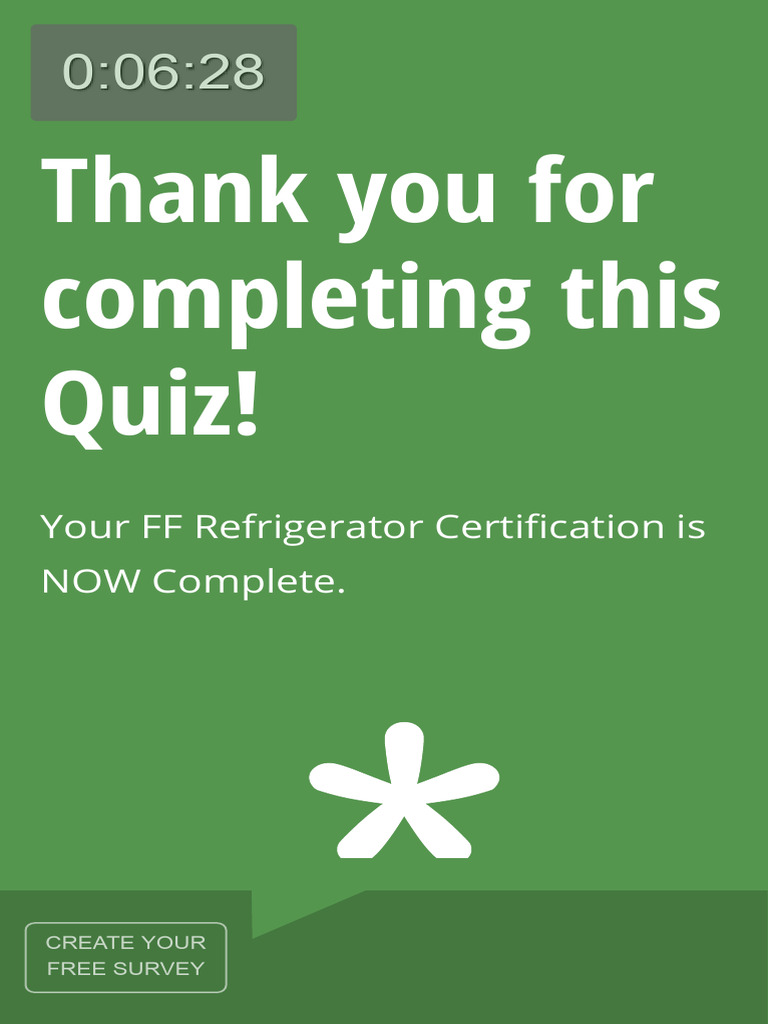 Thank You For Completing This Quiz! 2 | PDF
