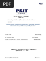 Aktu Mini Project Guidelines 2025 For MBA | PDF