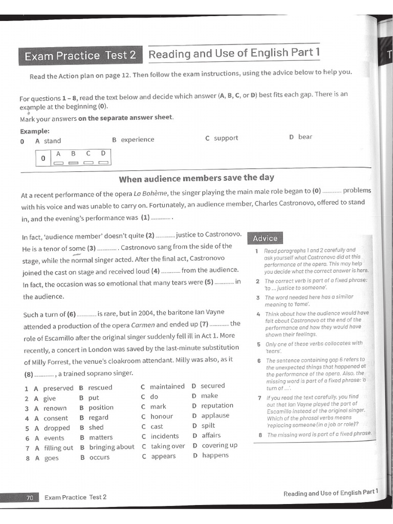 C1 Advanced Trainer 2 EXAM TEST 2 | PDF