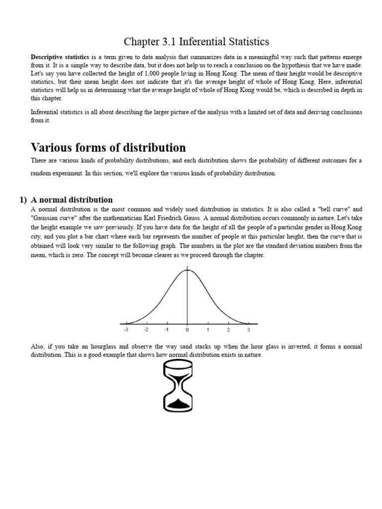Chapter 3.1 Inferential Statistics | PDF | Type I And Type Ii Errors | Statistical Significance